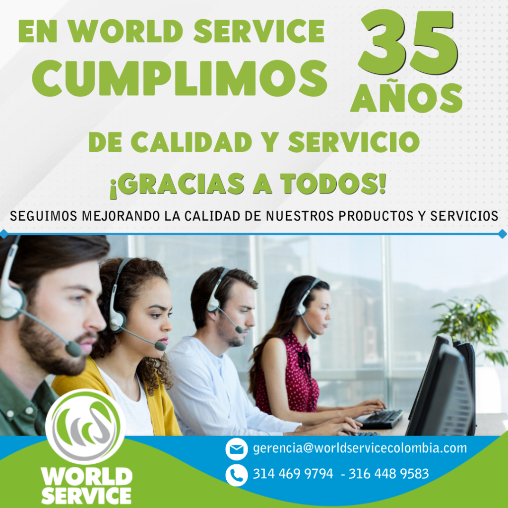 Inicio - Equipos de Oficina y Telecomunicaciones | World Service Colombia